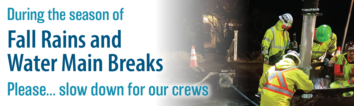 Fall Rains and Shifting Ground… a recipe for water main breaks | North ...